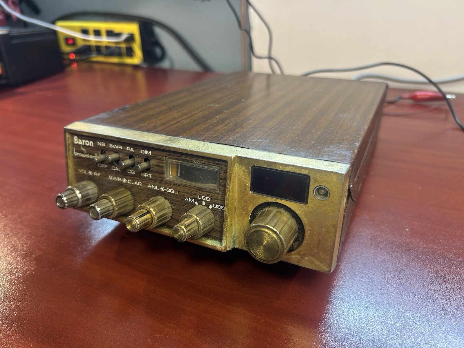 Browning Baron Mobile CB Radio Brown Gold ANL SWR PA 40 Channel | eBay