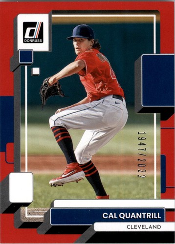 2022 Donruss Red #112 Cal Quantrill /2022 - BB | eBay
