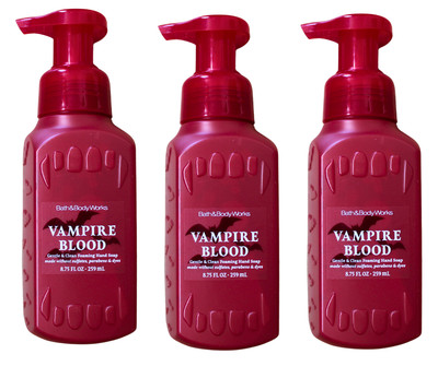 Bath & Body Works VAMPIRE BLOOD Foaming Hand Soap - 3 Pack - FALL 2025 ...