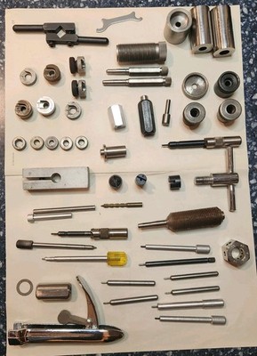 Vintage Reloading Misc Tool Parts Pieces RCBS Accuracy Arms Dies Shell ...
