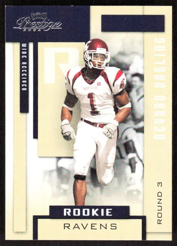 2004 5519B Playoff Prestige Devard Darling Rookie Baltimore Ravens #198 ...