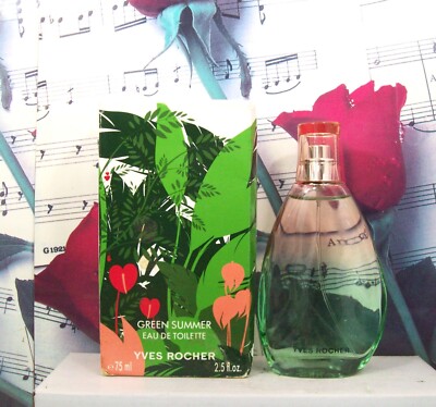 Yves Rocher Green Summer 2.5 FL. OZ. EDT Spray | eBay