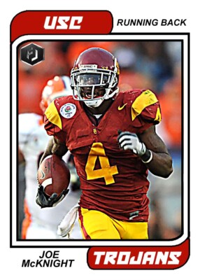 ACEO JOE McKNIGHT USC TROJANS CUSTOM HAND MADE ART CARD | eBay