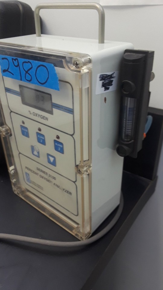 Alpha Omega Instruments Series 2000 Percent Oxygen Analyzer SOLD AS ...