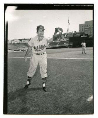 Orig.1950's 4"x5" Type 1 Contact Proof - Spook Jacobs - 1955 Topps and ...
