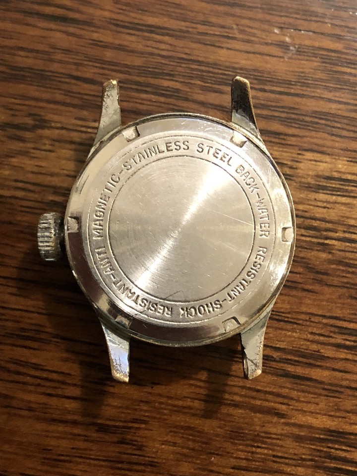 Vintage Ladies Endura Watch Water Resistant White Dial. Good Working ...