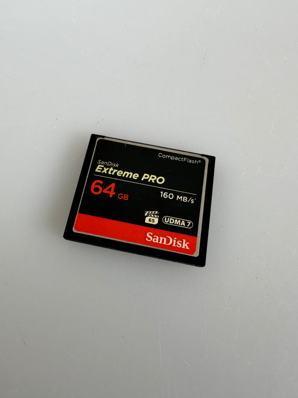 SanDisk Extreme Pro 64GB 160MB/s UDMA 7 CF Compact Flash Camera Memory ...