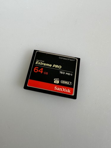 SanDisk Extreme Pro 64GB 160MB/s UDMA 7 CF Compact Flash Camera Memory ...