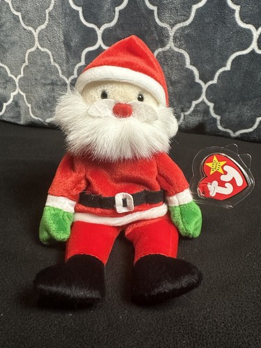 TY BEANIE BABY SANTA 1998 WITH TAG ERRORS CHRISTMAS | eBay