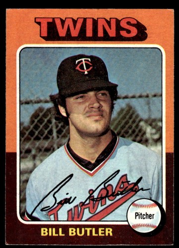 1975 Topps Bill Butler #549 Minnesota Twins Baseball Card | eBay