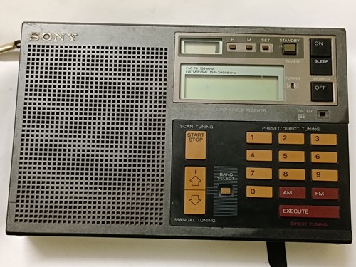 Sony ICF 7600 DS Shortwave Radio Junk for parts For parts or repair | eBay