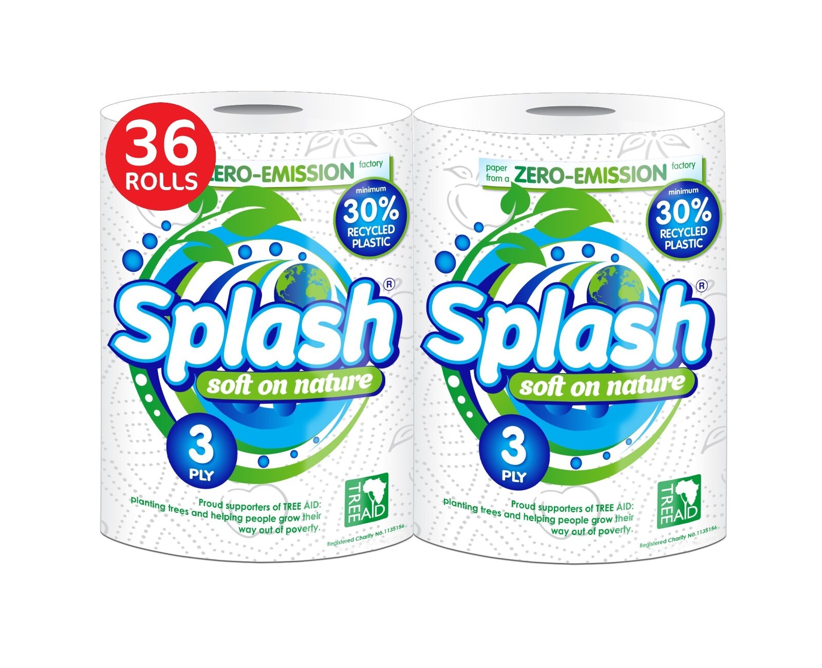 Strong Jumbo Rolls Splash Soft on Nature 3PLY Eco Friendly Kitchen ...