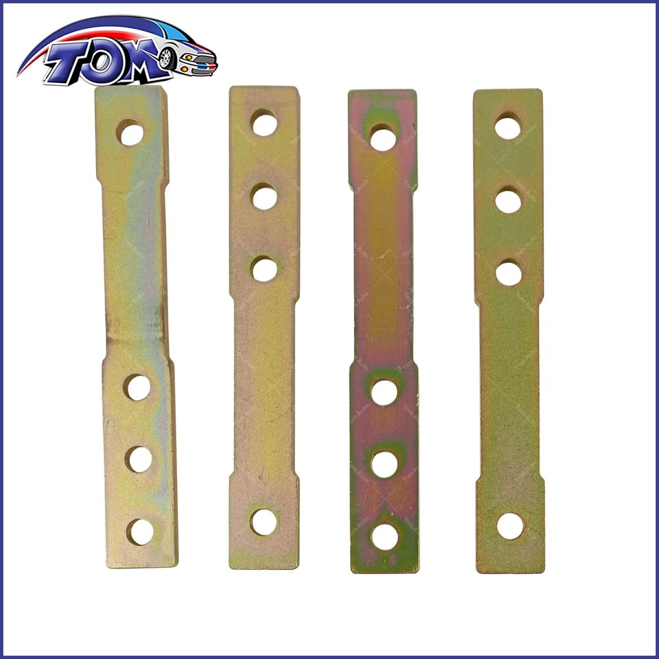 1" to 4" Rear Adjustable Leaf Spring Shackle Lift Kit For 1965-73 Ford ...