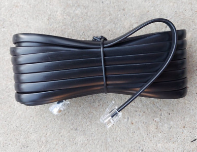 25' RJ11 6-pin Bump Bar Serial Cable Fits NCR 1639-K069 CB10545, Aloha ...