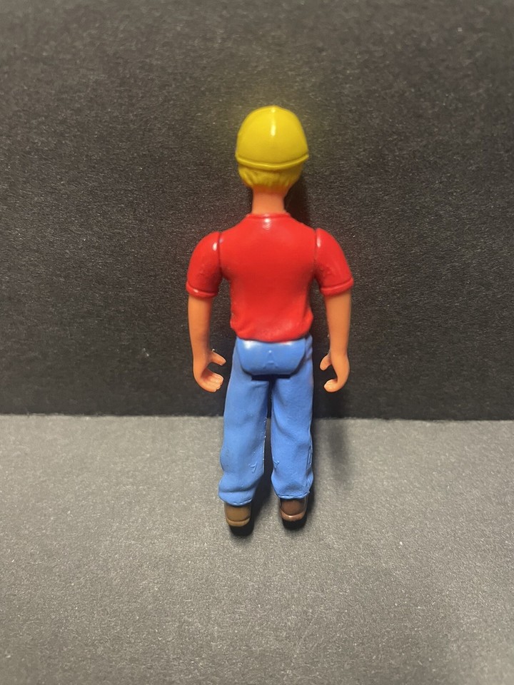 Vintage 1974 Fisher Price Adventure People Construction Worker Action ...