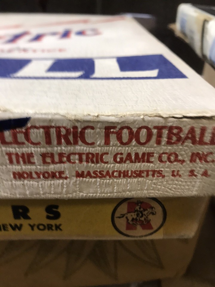 VINTAGE JIM PRENTICE ELECTRIC FOOTBALL GAME Complete | eBay