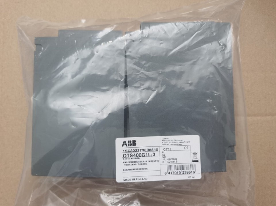 ABB SWITCH DISCONNECTOR TERMINAL COVER OTS250G1L/4 OTS400G1L/4 ...