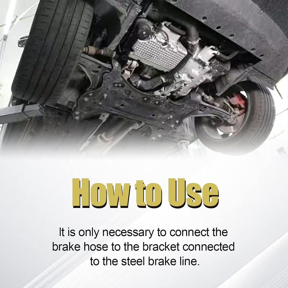 15 Pieces Brake Line Clips Metal Retainer U Shaped, Gray | eBay