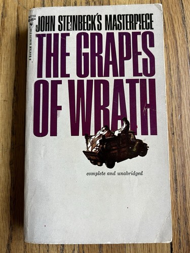 The Grapes Of Wrath by John Steinbeck (1966, Bantam Paperback) | eBay