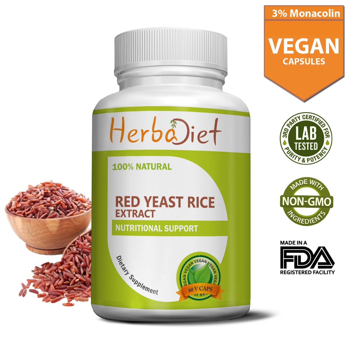 Nature Valley Red Yeast Rice Supplements