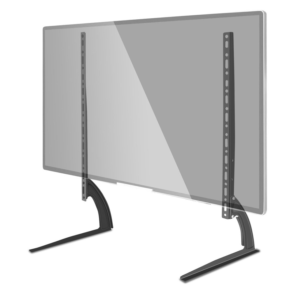 Universal LCD Flat Screen TV Table Top Stand Base Padded Bottom Feet 26 ...