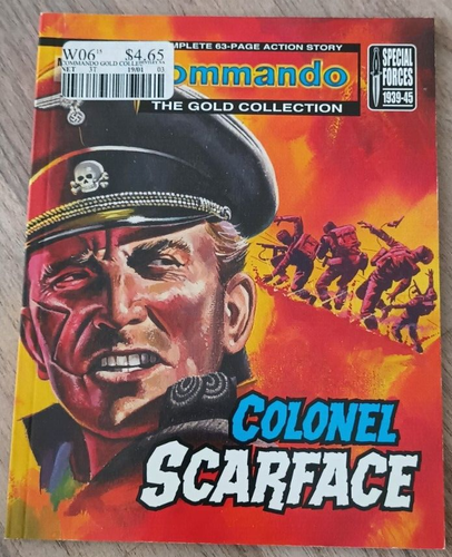 Colonel Scarface Commando Comic Book Graphic Novel Mint Condition | eBay