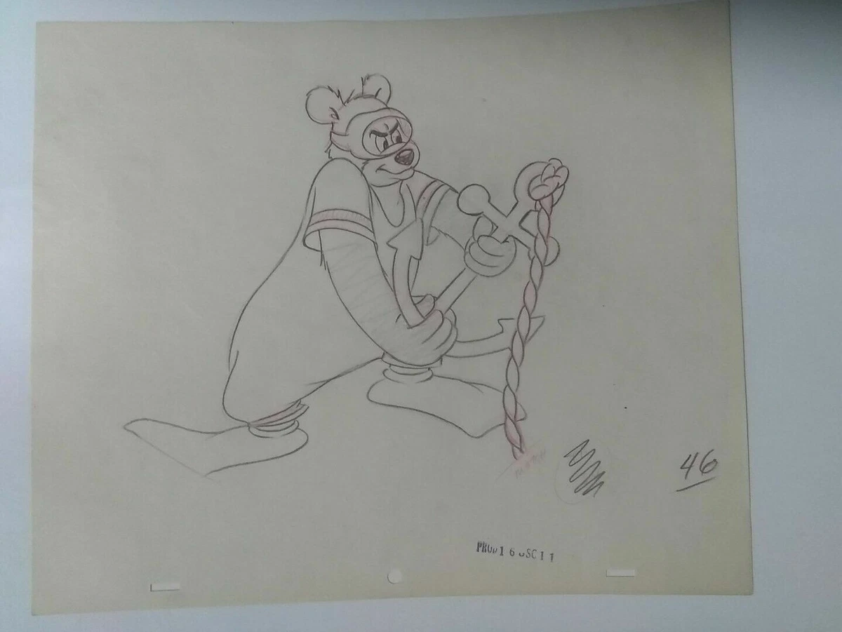 Barney Bear Model Sheets