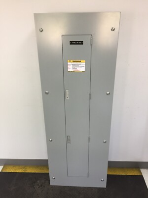 GE 110 AMP 208/120 VOLT 3 PHASE 42 CIRCUIT MAIN BREAKER PANEL..P-802 | eBay