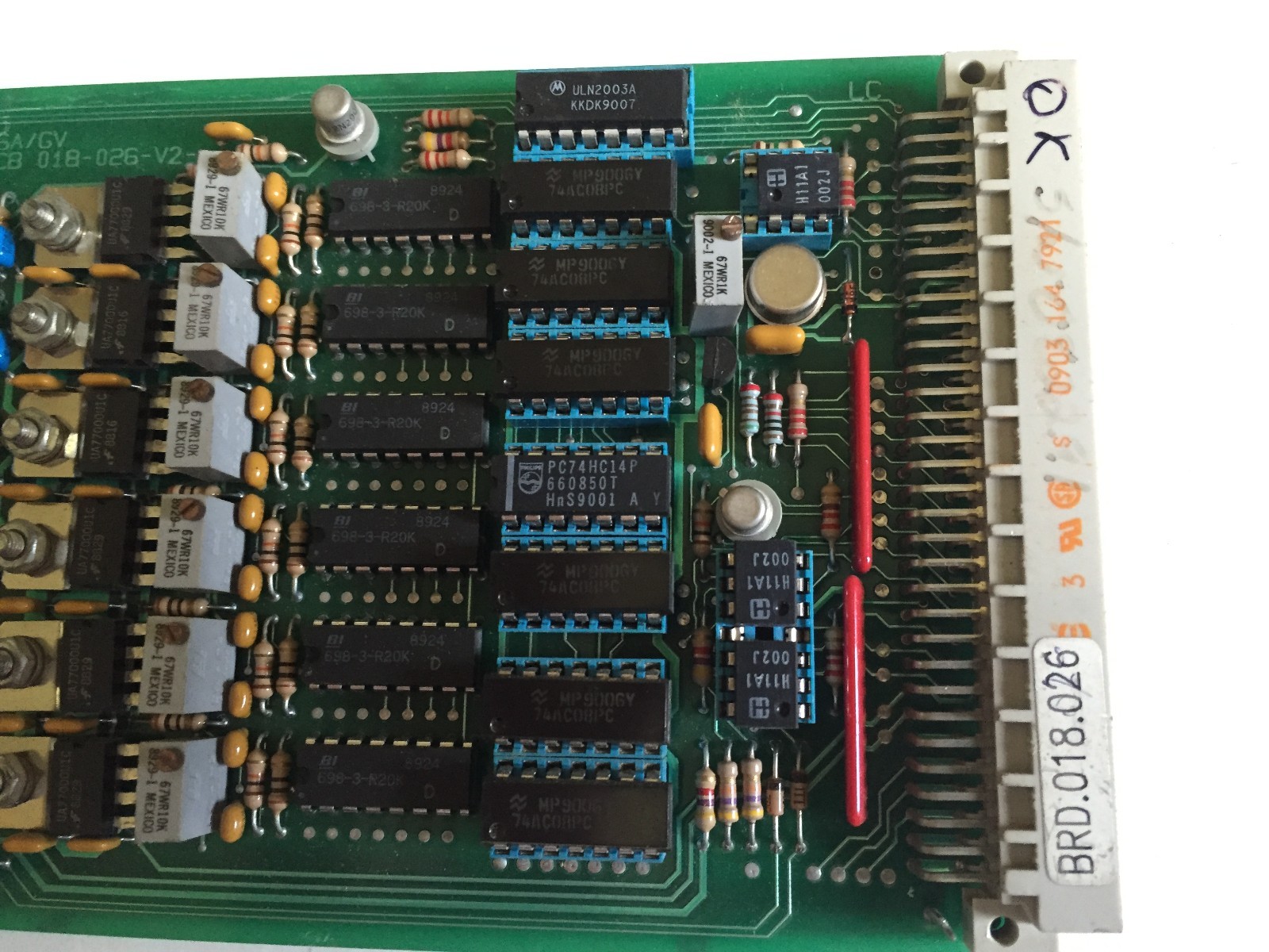 ESA BRD.018.026,ANALOG N,ESA/GV PCB.018-026-V2, PCB BOARD,ENC TEST,SR ...
