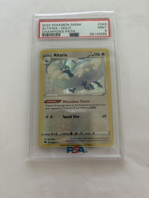 2020 Pokemon SWSH Altaria - Holo - Champions Path (049/073) (PSA-9 Mint) | eBay
