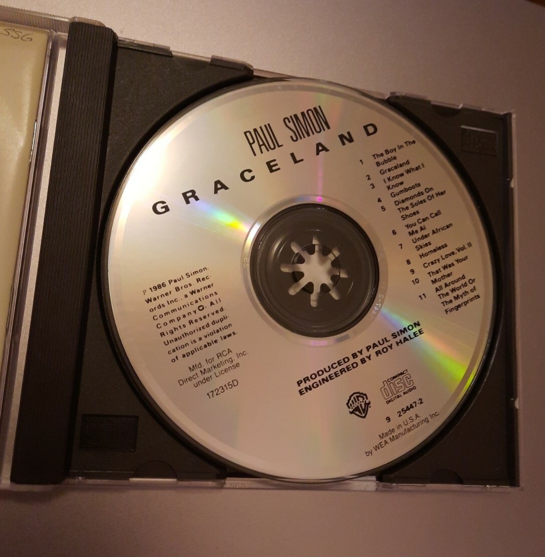 Paul Simon Graceland CD Warner Bros | eBay