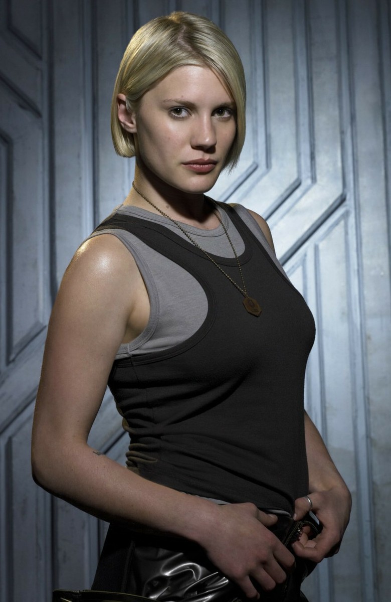 Katee Sackhoff Starbuck Boxing