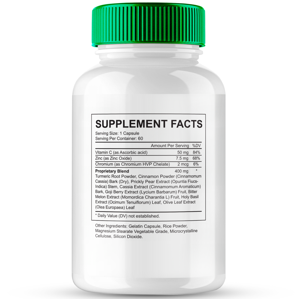 (5 Pack) Gluco Elixir Blood Pills, Advanced Blood Support Pills for ...