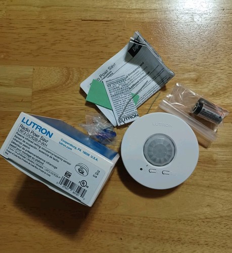 Lutron LRF2-OCR2B-P-WH Ceiling Occupancy Sensor Radio Powr Savr | eBay