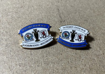 2008/09 BLACKBURN ROVERS v MIDDLESBROUGH FOOTBALL BADGE SET | eBay UK