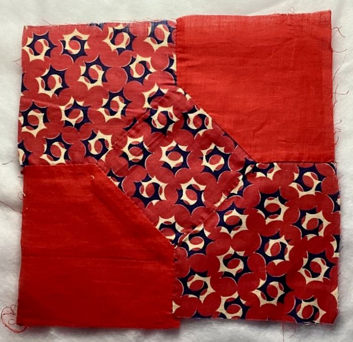 Quilt Blocks Necktie Colonial Bow Tie Large Size Lot Of 20 Feedsack ...