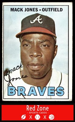 1967 Topps - #435 Mack Jones VG | eBay