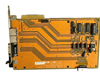 WYSE TECH COLUMBIA KB/MODEM ADAPTER 990778-01 IBM PC CARD USED LAST ONE ...