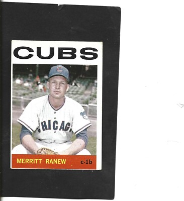1964 Topps MLB # 78 Merritt Ranew | eBay