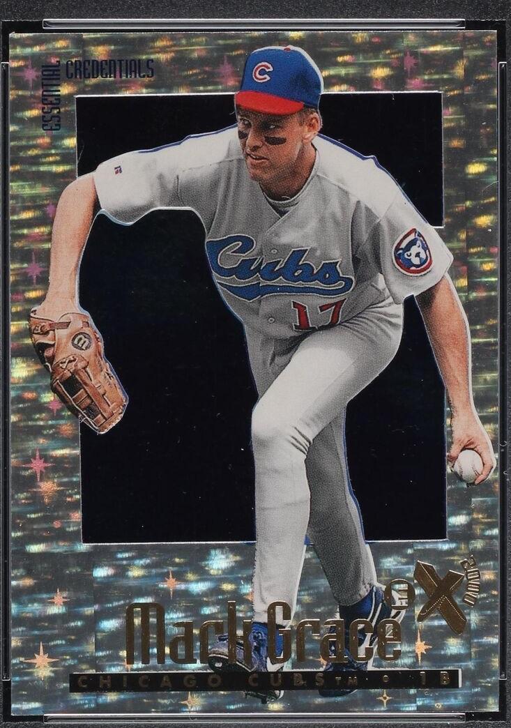 1997 EX 2000 - Mark Grace #61 Essential Credentials /99 for sale online ...