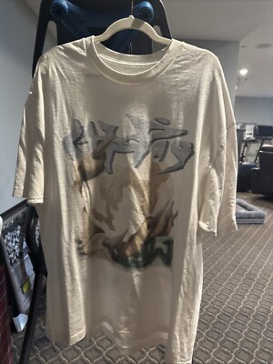 Travis Scott NYC MetLife Exclusive Utopia Merch White Tee Size XXL ...