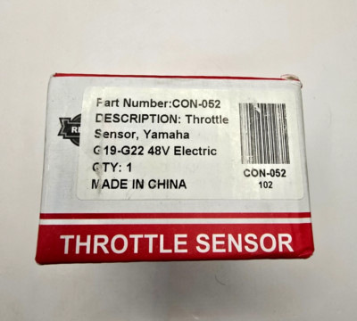 [Red Hawk CON-052] Throttle Sensor for Yamaha G19-G22 electric, 48V JR1 ...