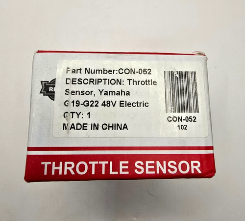 Red Hawk CON-052 Throttle Sensor Yamaha G19 G22 Electric 48V Replaces ...