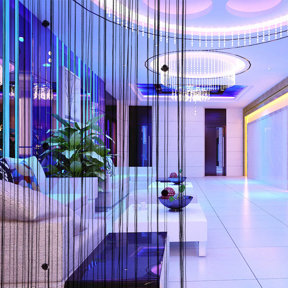 Decorative String Curtain Beads Wall Panel Fringe Room Door Window ...