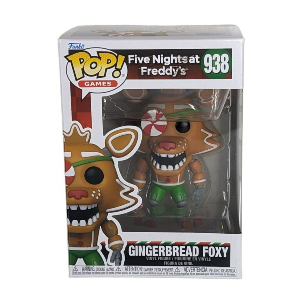 Funko+Pop%21+Vinyl%3A+Five+Nights+at+Freddy%27s+-+Gingerbread+Foxy+ ...
