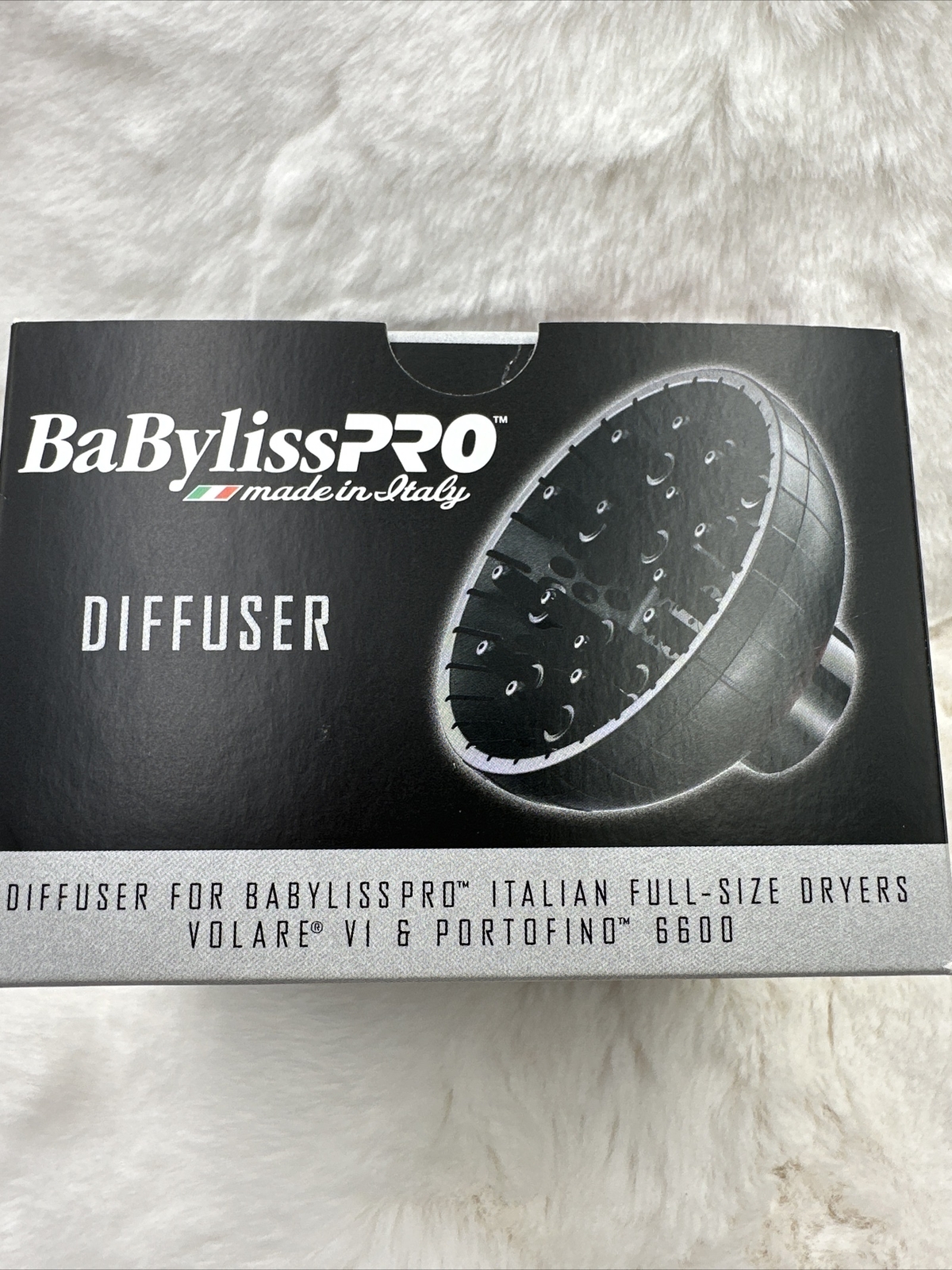 BaBylissPRO Italian Series Diffuser For Full Size Dryers - Slide On ...