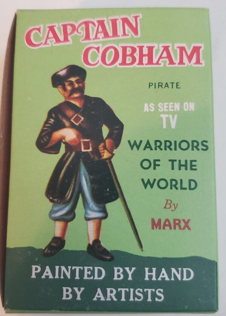 Warriors of The World Marx Capt. Cobham Pirate Warrior Vintage Figure ...
