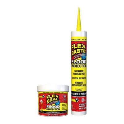 Flex Seal Flood Protection Yellow Rubber Coating | eBay