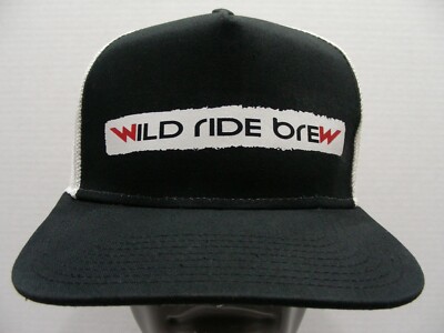 WILD RIDE BREW - One Size Adjustable SNAPBACK Baseball Cap Hat! | eBay
