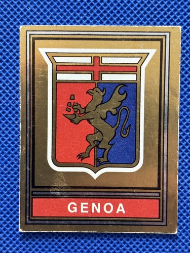 Figurina Scudetto Genoa Calciatori 1980 1981 panini nuovo con velina | eBay